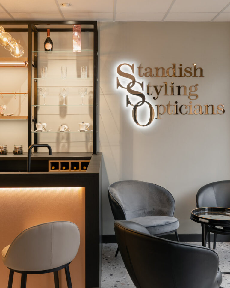 Standish Styling Opticians, Wigan - Mewscraft