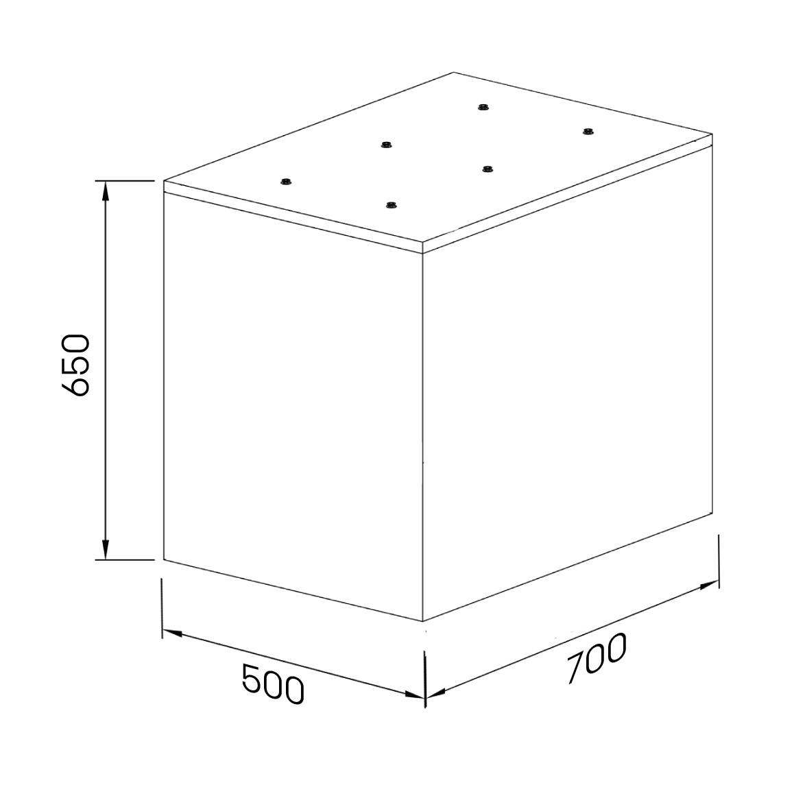 POS Display Plinth | Mewscraft