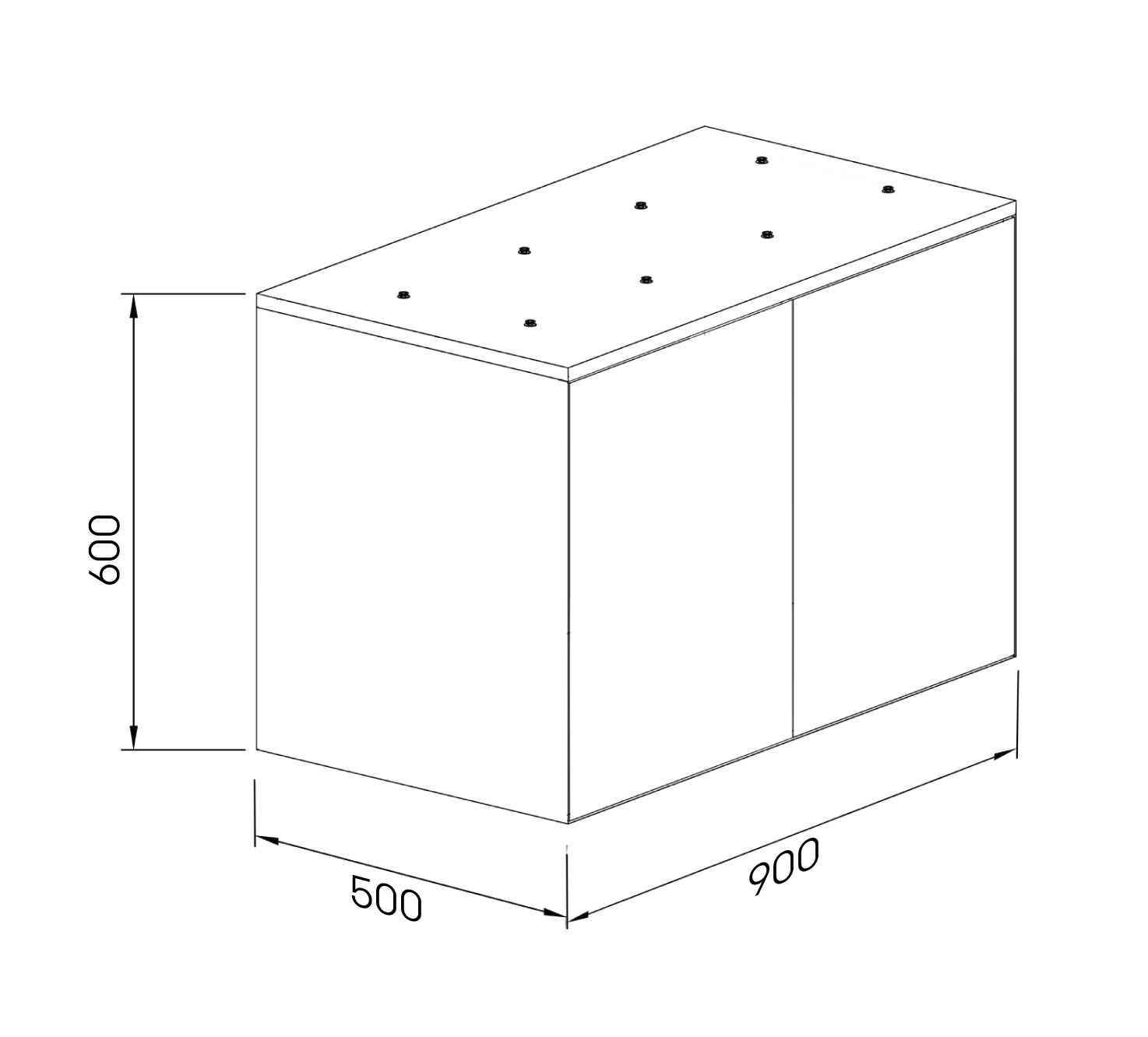 POS Display Plinth | Mewscraft