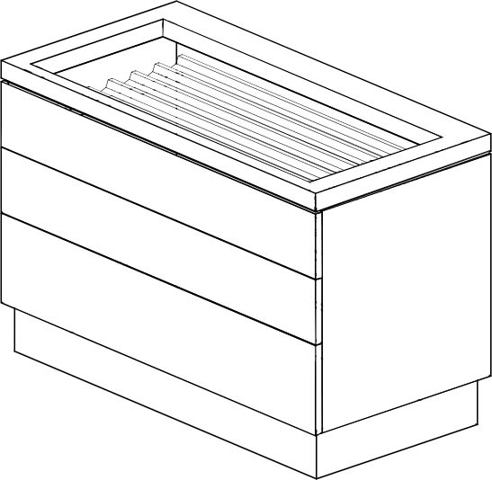 Glass Top Storage | Mewscraft